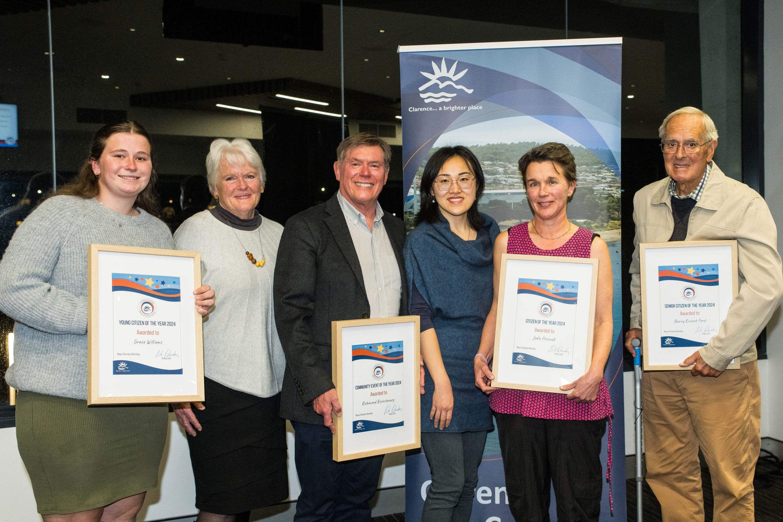 Citizenship Ceremonies and awards - City of Clarence