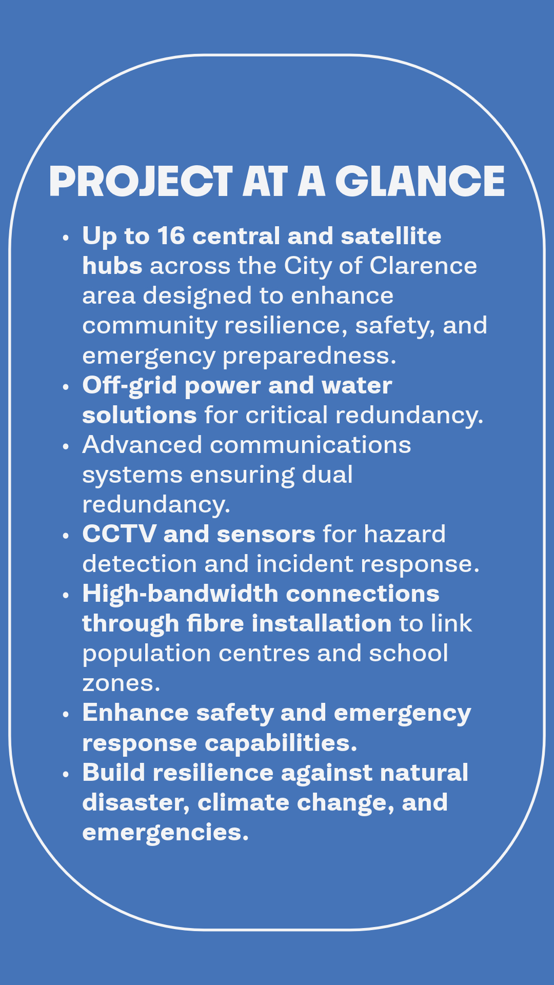 Community Resilience and Safety Program - City of Clarence